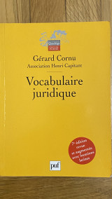 Vocabulaire juridique: Gérard Cornu | metabook.gr